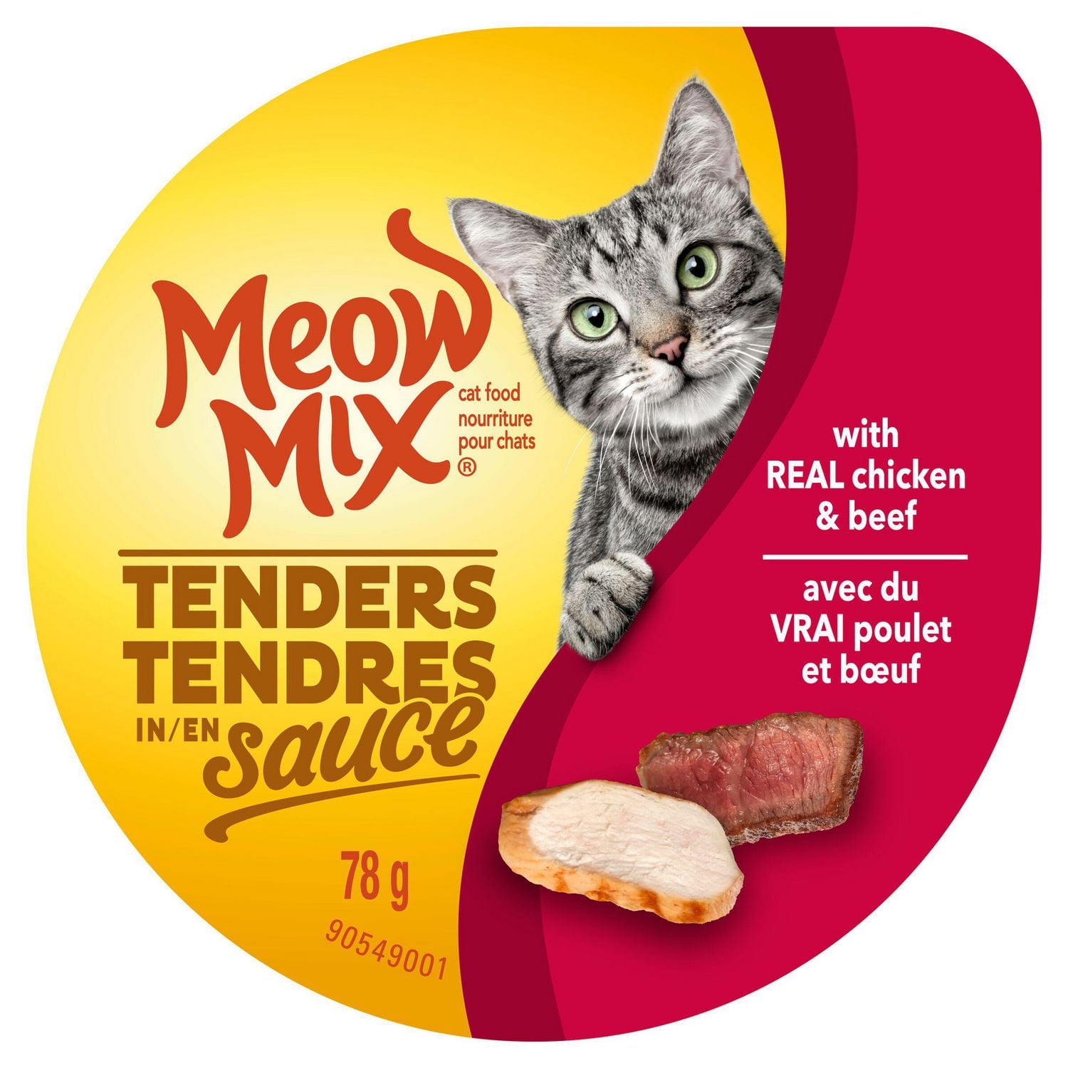 Click here for Meow Mix Tenders In Sauce With Real Chicken & Beef... prices