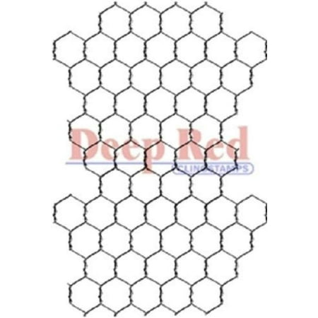 ShopForAllYou Stamping & Embossing Rubber Cling Stamp Chicken Wire Background Border Frame ...