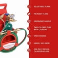 Ynce Oxygen Acetylene Torch Kit,Portable Welding Cutting Torch Kit with ...