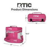 RTIC 15 Can Soft Cooler, Insulated Collapsible Very Berry - Walmart.com
