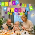Easter Party Decorations, Funny Happy Easter Banner Bunny Garland ...