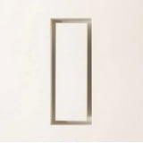 "Aria Vent Drywall Pro Collection Duct Air Return, Satin White (10"" x ...