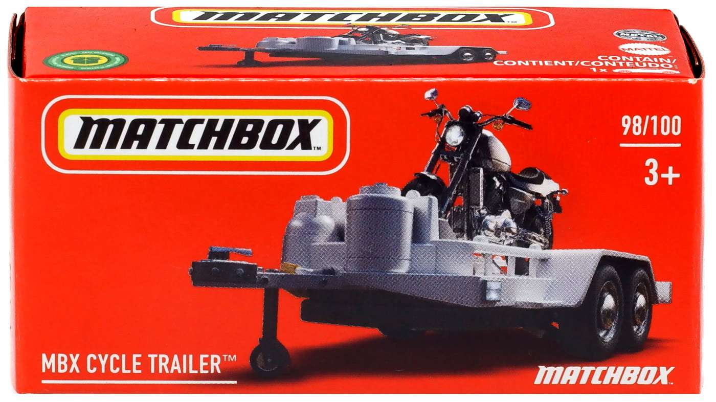 Matchbox Drive Your Adventure MBX Cycle Trailer Diecast Car - Walmart.com