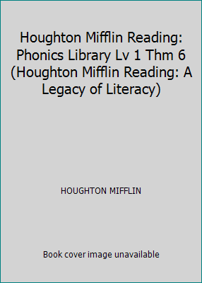 Pre-Owned Houghton Mifflin Reading Phonics Library Book: Theme 6 ...