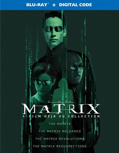 The Matrix: 4-Film Déjà Vu Collection (Blu-Ray + Digital Copy ...