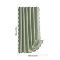YuanGuangQ Large Area Easily Clean Cloth Shower Curtain, Watertight ...
