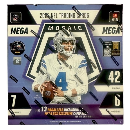 2025 Panini Donruss Optic Football Hobby Mega Box - Walmart.com