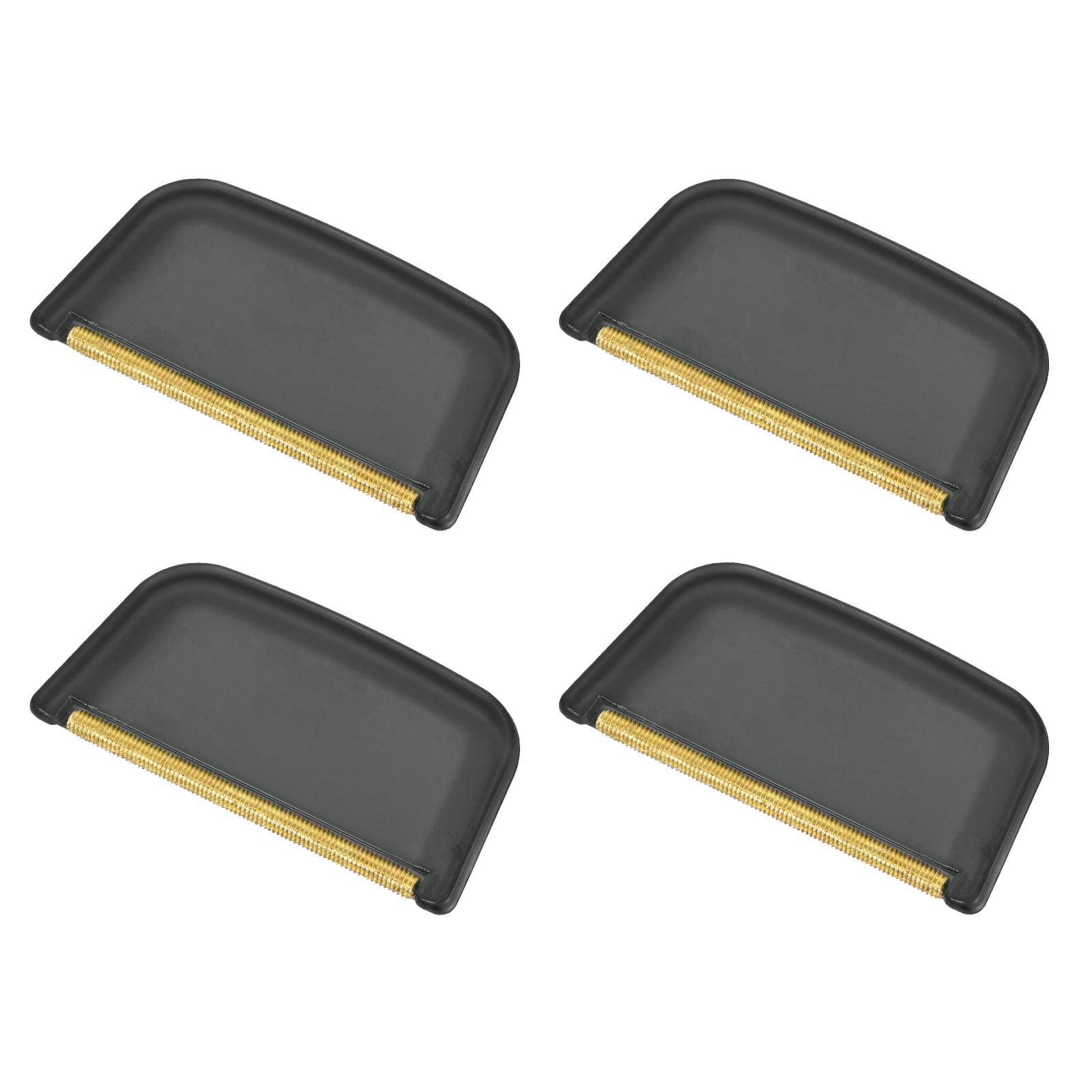 Uxcell 4cm Sweater Comb Mini Fuzz Remover Cleaning Tools, Black 4 Pack ...