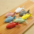 Fish Shape Ceramic Cabinet Wardrobe Cupboard Pull Knob Handle Furniture ...
