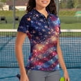 Aplkyhs Women's Short Sleeve Golf Shirt and Adjustable UV Protection ...