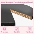 10 Inch Cake Drum,Greaseproof Cake Boards 10 Inch Round,1/2" Thick ...