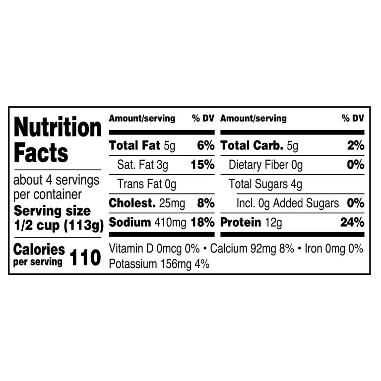 Cottage Cheese Nutrition Facts