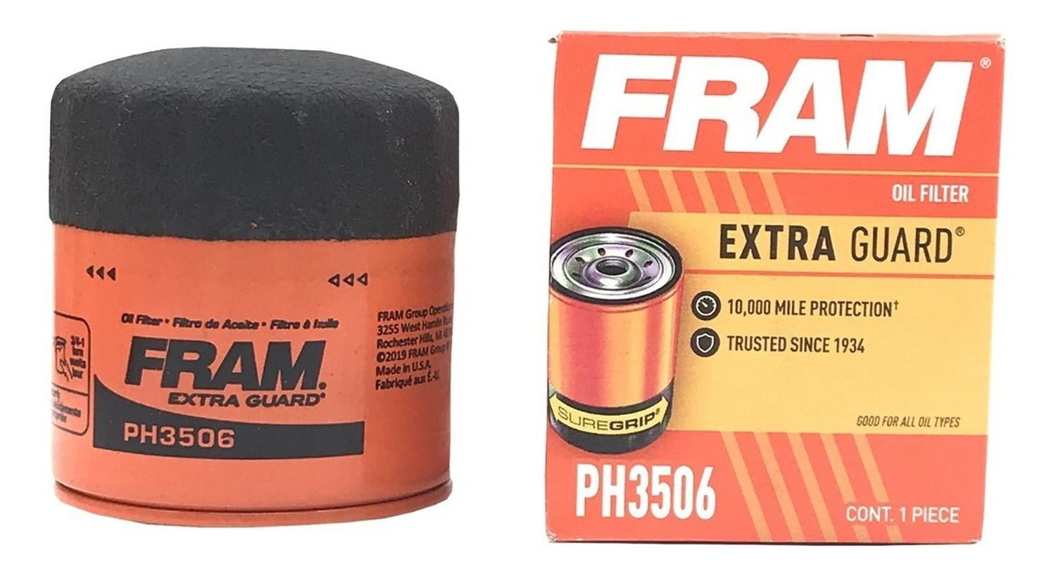 Filtro de Aceite Ph3506 FRAM Extra Guard | Bodega Aurrera en línea
