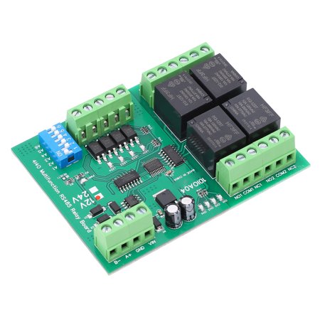 Loewten DC 12V Relay Module,4 Channel Relay Board,4 Channel Relay ...
