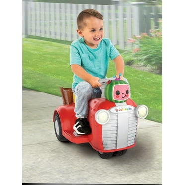 Cocomelon Toddler's 6-Volt Choo Choo Train Ride-On Toy with Music ...