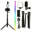 Phone Holder Photography Lighting Smartphone Video Kit Microphone LED ...