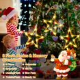 Aship Christmas Window Light, Battery Operated 3 Star Lights with 8 ...
