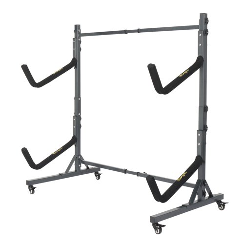 Bonnlo Kayak Stand Freestanding, Storage Rack for Two-Kayak, Canoe ...
