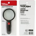 Hyper Tough LED Lighted 3x Magnifying Glass with Acrylic Lens and ...