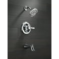 Delta Lahara Monitor® 14 Series Tub & Shower Trim in Chrome T14438 ...