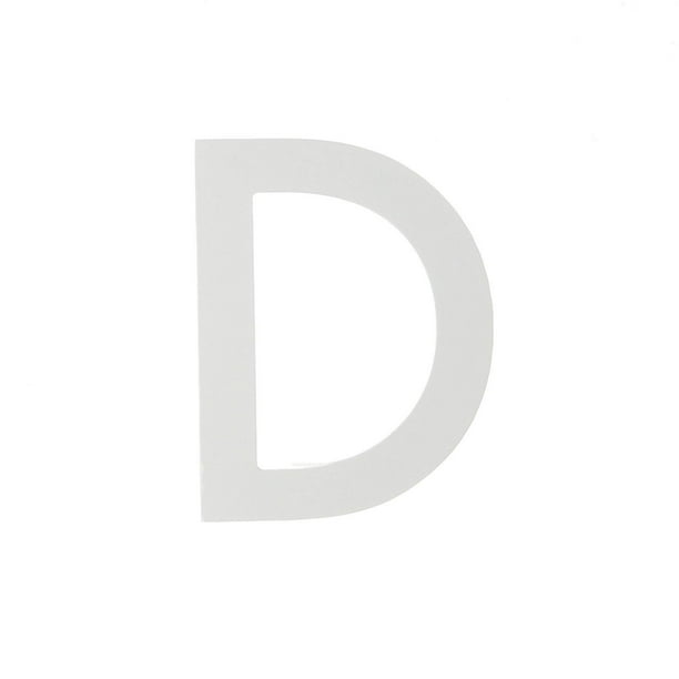 8 Pack: 5.5" White MDF Letter by Make Market® - Walmart.com
