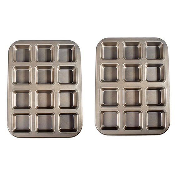 Square Cupcake Baking Pans