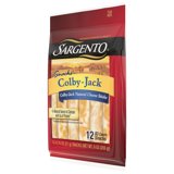 Sargento® Colby-Jack Natural Cheese Snack Sticks, 12-Count - Walmart.com