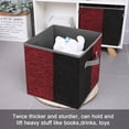 10.6in Folding Storage Box Solid Material Handle On Both Sides For Easy ...