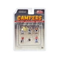 "Campers" 6 piece Diecast Set (5 Figurines and 1 Accessory) for 1/64 ...