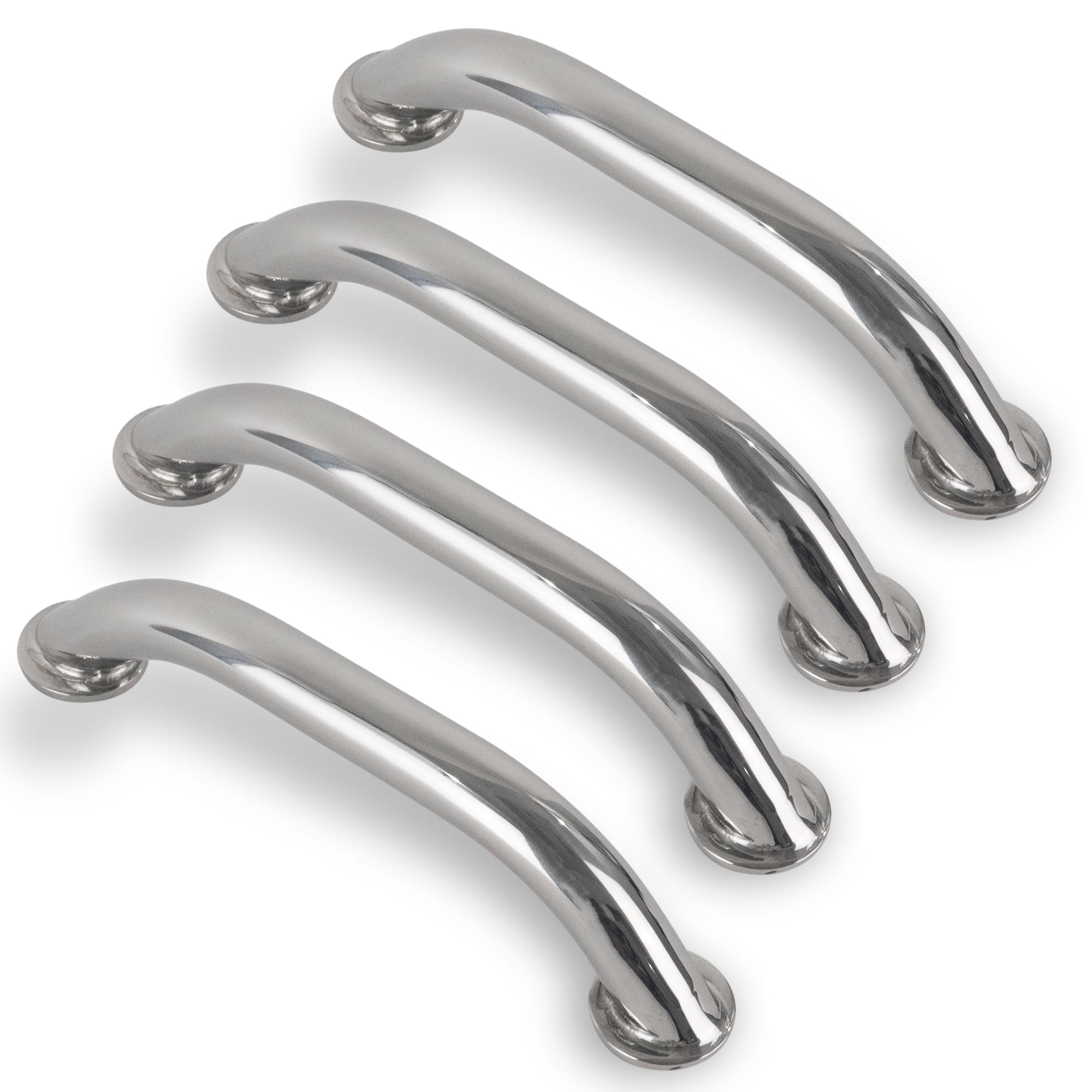 Five Oceans Boat Grab Handle, 4 Pack 9 Inch Stainless Steel Marine ...