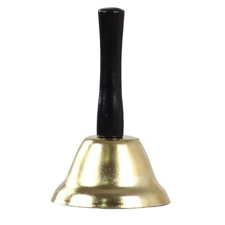 Ringing Hand Bell - Loud Metal Handheld Ring Bell For Calling Attention ...