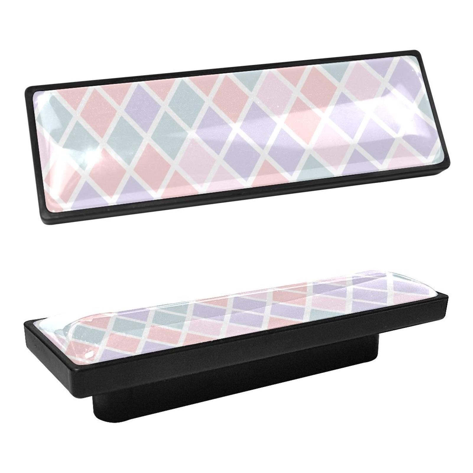 4 Pcs Rectangle Cabinet Handle Cupboard Knob Drawer Pulls Handle ...