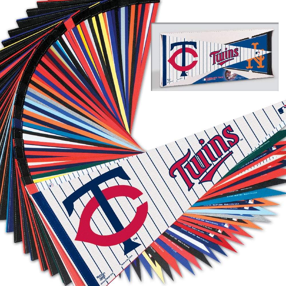 Mlb Pennant Set - 30 Teams - Walmart.com