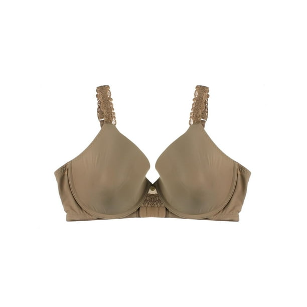 Natori Womens Satin Underwire Full Coverage Bra Beige 32DD - Walmart.com