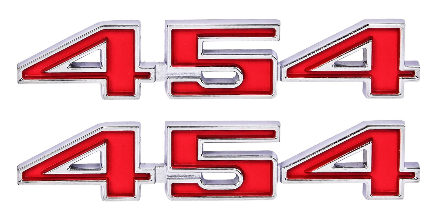JEGS 90400 454 Fender Emblems 1970-1972 Chevy Chevelle El Camino Monte ...