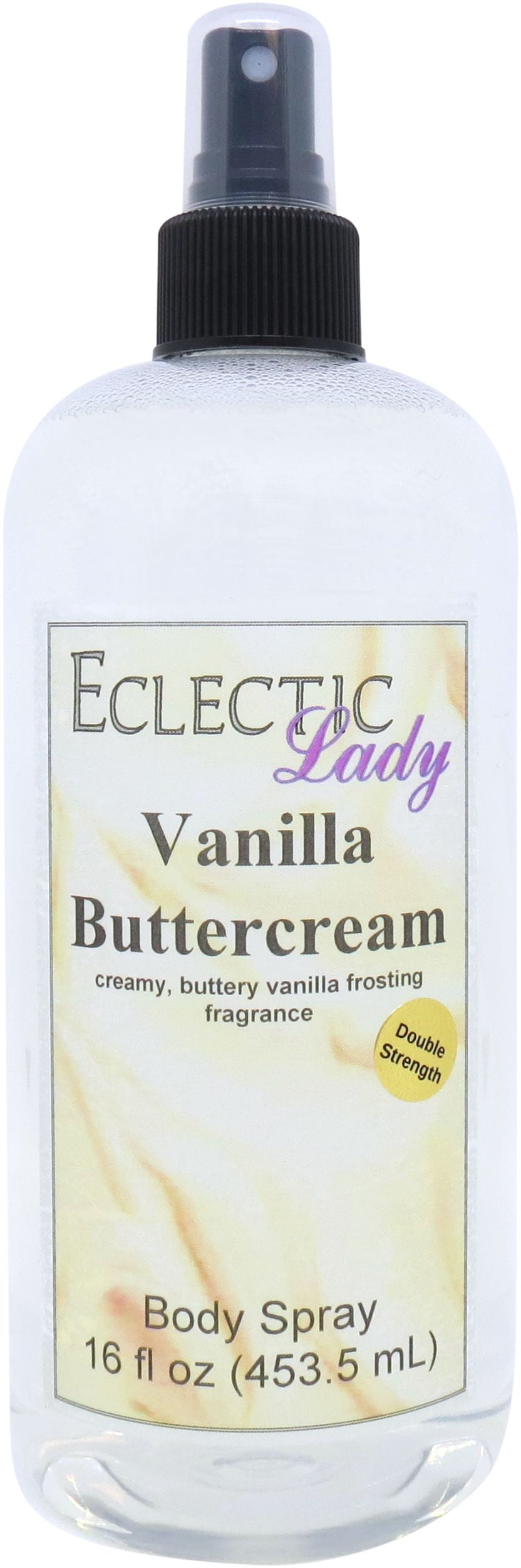 Vanilla Buttercream Body Spray, Eclectic Lady, Hydrating Mist, Unisex ...