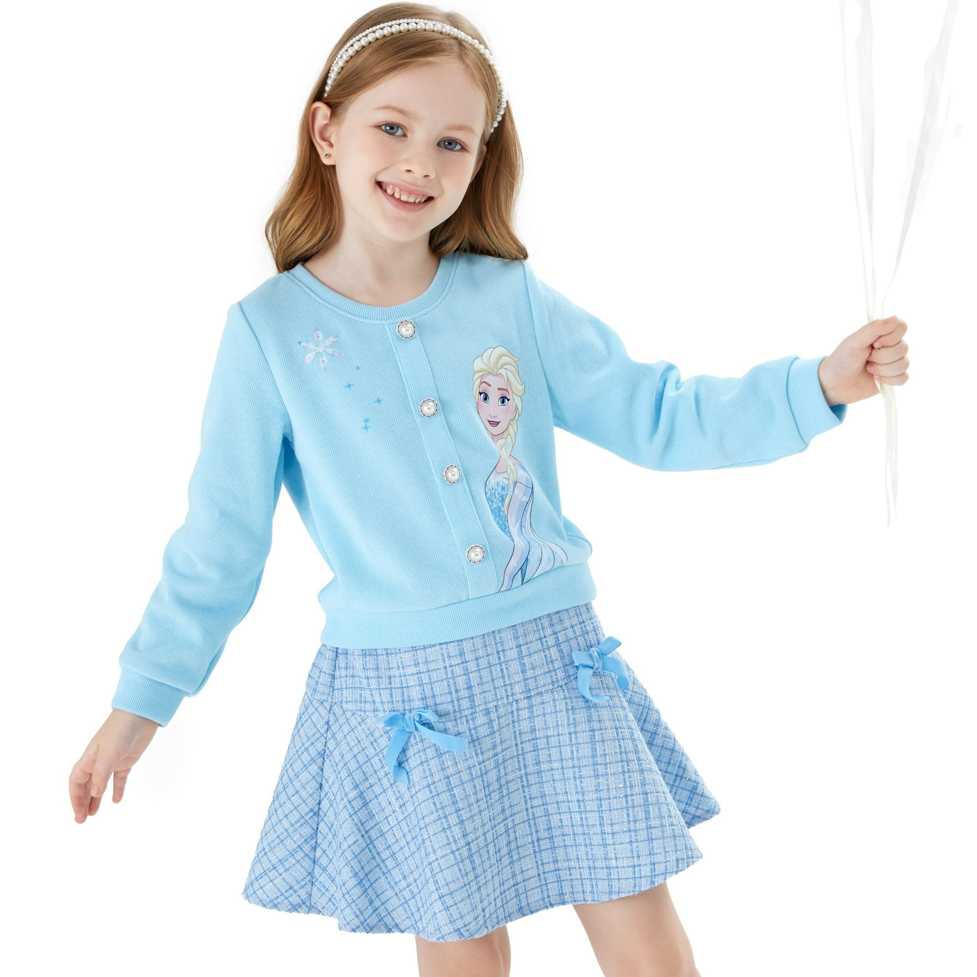 Click here for Disney Frozen Elsa Girls Dresses Sets Graphic Swea... prices