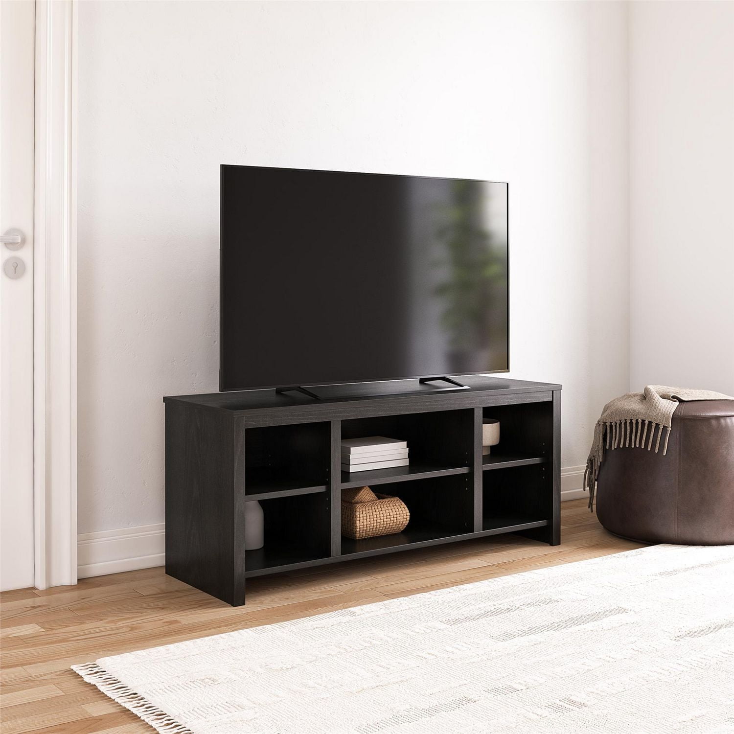 Click here for Mainstays Parsons Tv Stand For Tvs Up To 50  Black... prices