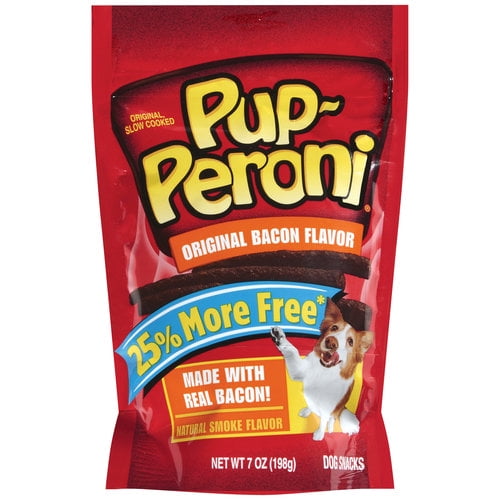 Pup-Peroni Bacon Flavor Dog Treats, 7 Oz. - Walmart.com