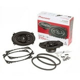 4x Pioneer TS-A4670F 4x6" 4-way 420W Total Max Power Midrange Coaxial ...