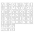60Pcs Letter And Number Templates Kids Drawing Stencils For Sign ...