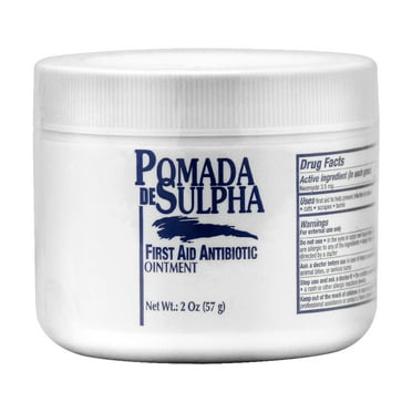 Polvos de Sulpha Antibiotic First Aid Powder. For Minor Cuts, Scrapes ...