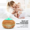 500ml Ultrasonic Humidifier Aroma Diffuser 7 Color Changing Essential ...