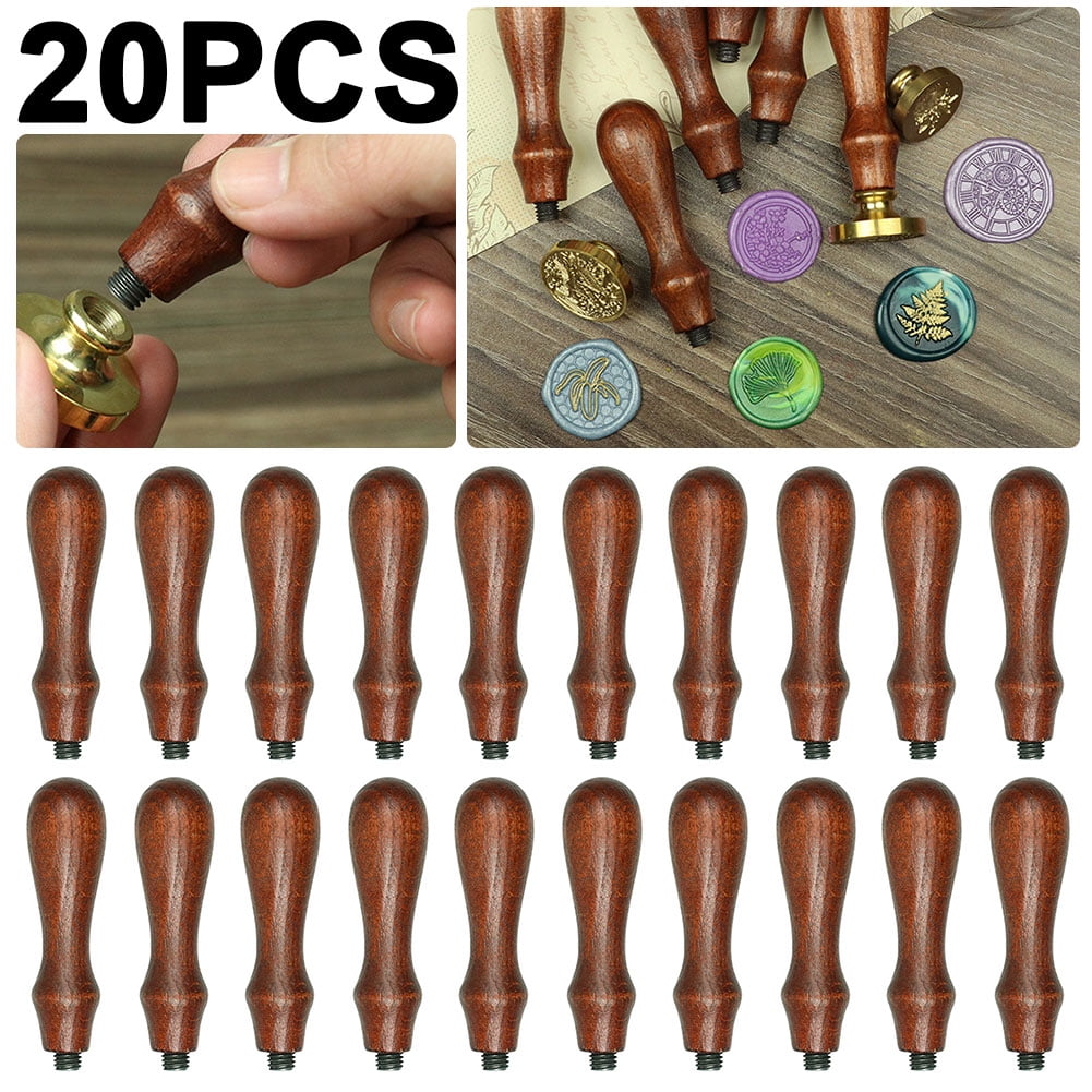 Sello Retro Con Mangos Antiguos Invitaciones Boda Arte Cera | Walmart ...