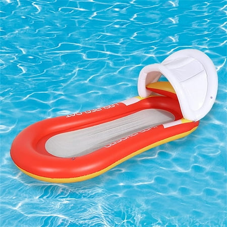 Inflatable Pool Floats Boat for Adults and Kids, Tanning Pool Raft with ...