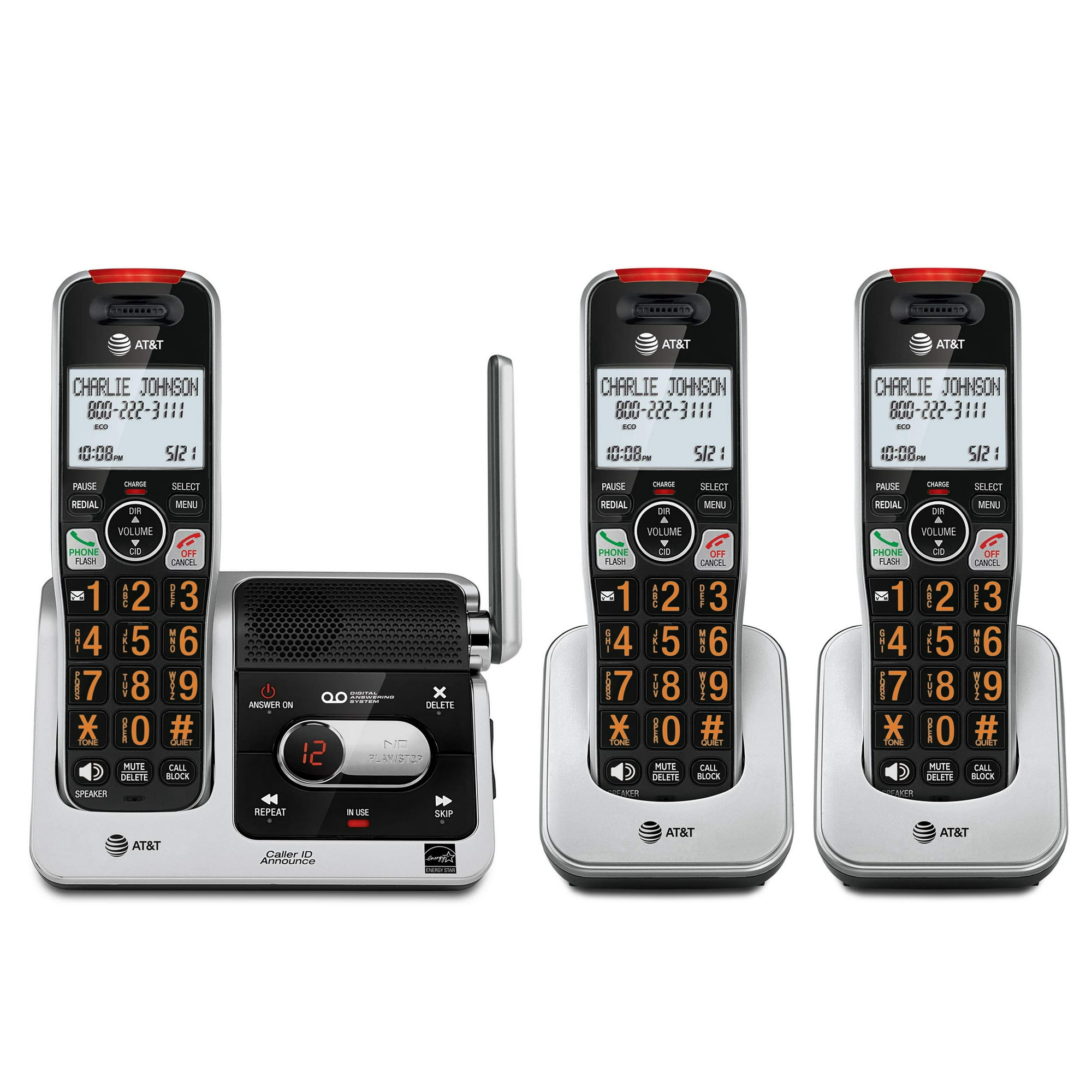 Click here for At & t Bl102-3 Dect 6.0 3-Handset Cordless Phone F... prices