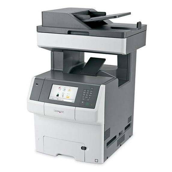 Restored Lexmark XS748de - Color / Laser MFP Printer Copier / Letter ...