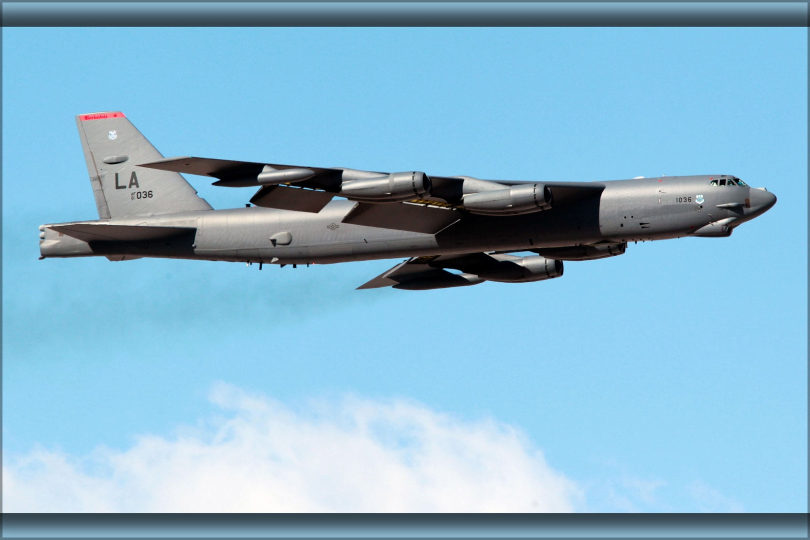 24"x36" Gallery Poster, 2d Bomb Wing Boeing B-52 Stratofortress ...