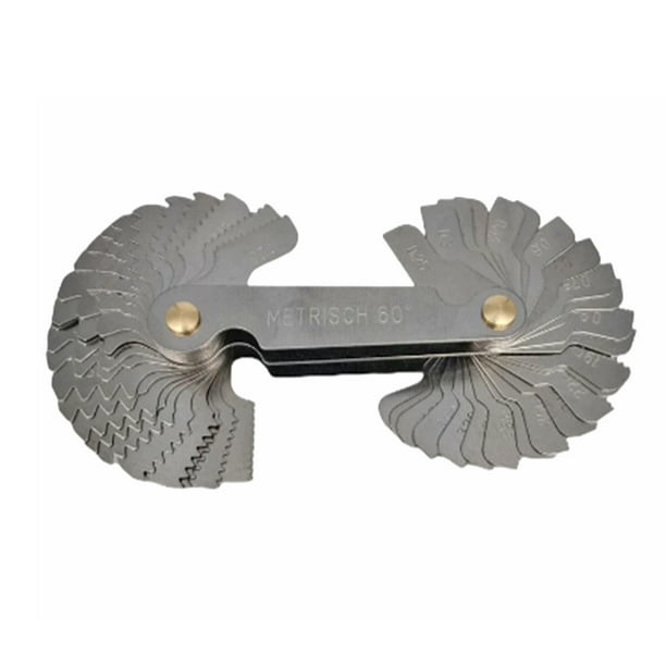 kurtrusly Professional Universal Foldable 55/60 Degree Thread Gauge ...