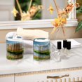 4PCS Clear Storage Jars Cotton Swabs Cans Translucent Plasticental ...